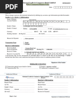 RTGS Form | PDF | Banks | Indemnity