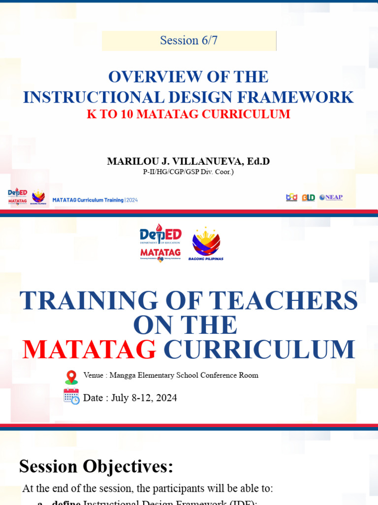 SD - Instructional Design Framework | PDF | Instructional Design ...