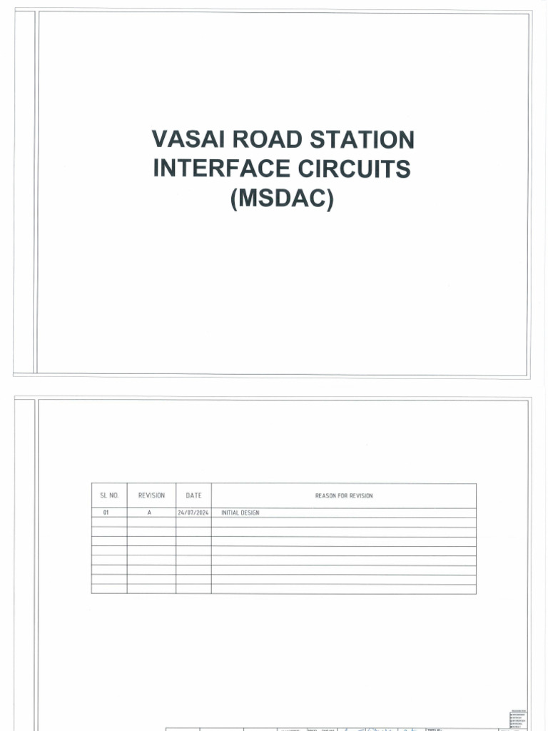 Vasai Road Msdac Interface Circuit - Rev A | PDF | Computing | Public ...