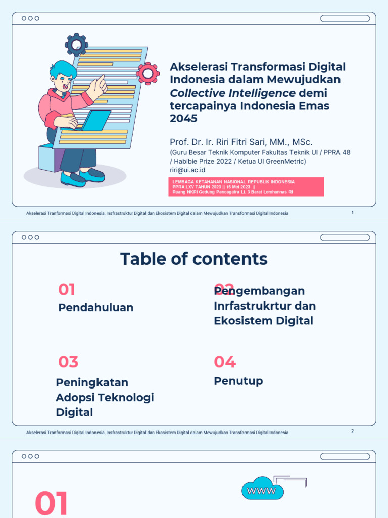 Sari, Riri Fitri. (2023) - Akselerasi Transformasi Digital Indonesia ...