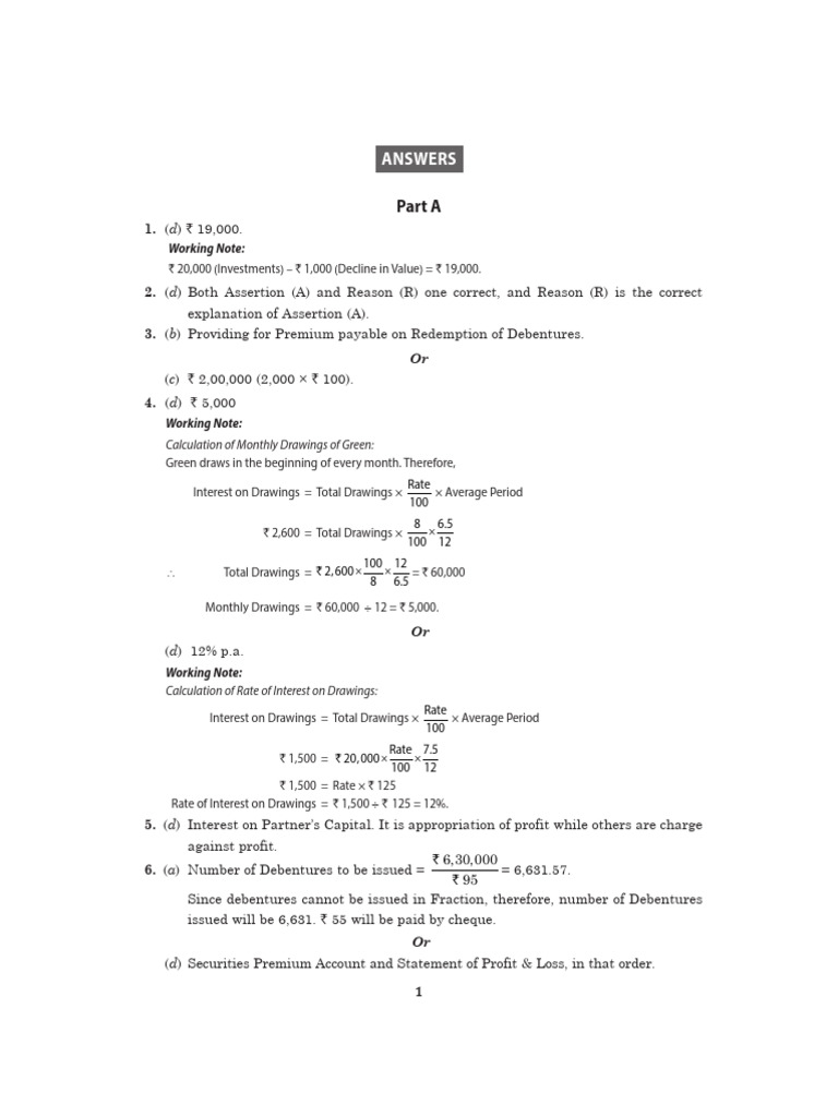Model Test Paper-9 (Ans. QR Code) | PDF | Income Statement | Balance Sheet