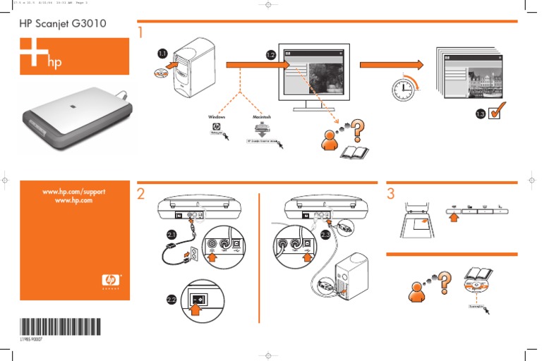 HP Scanjet G3010 User Guide | PDF | Computers