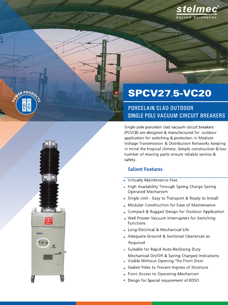 Single Pole PCVCB | PDF