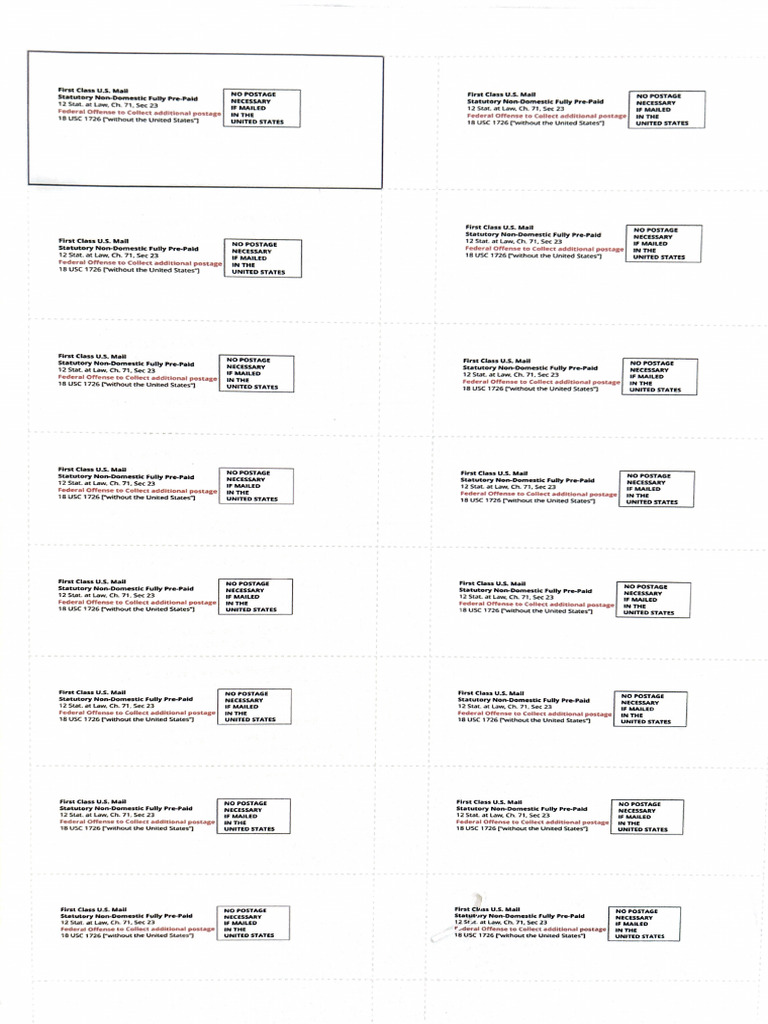 Free Postage Stamps | PDF