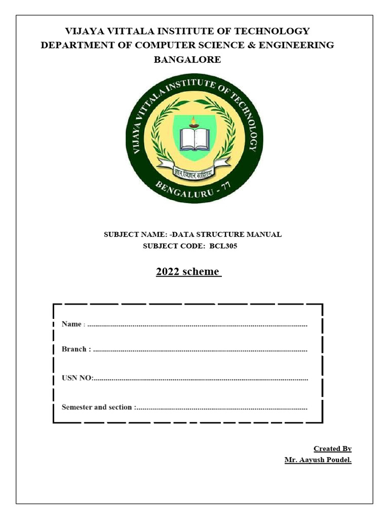 Data Structure Lab Manual 2 | PDF | Queue (Abstract Data Type) | Computer Programming