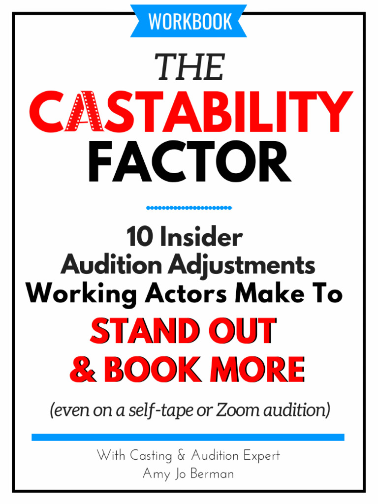 v23 The Castability Factor Workbook Copyright Amy Jo Berman | PDF