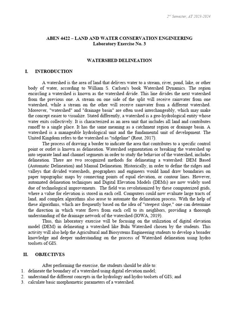 Aben 4422 | PDF | Drainage Basin | Earth Sciences