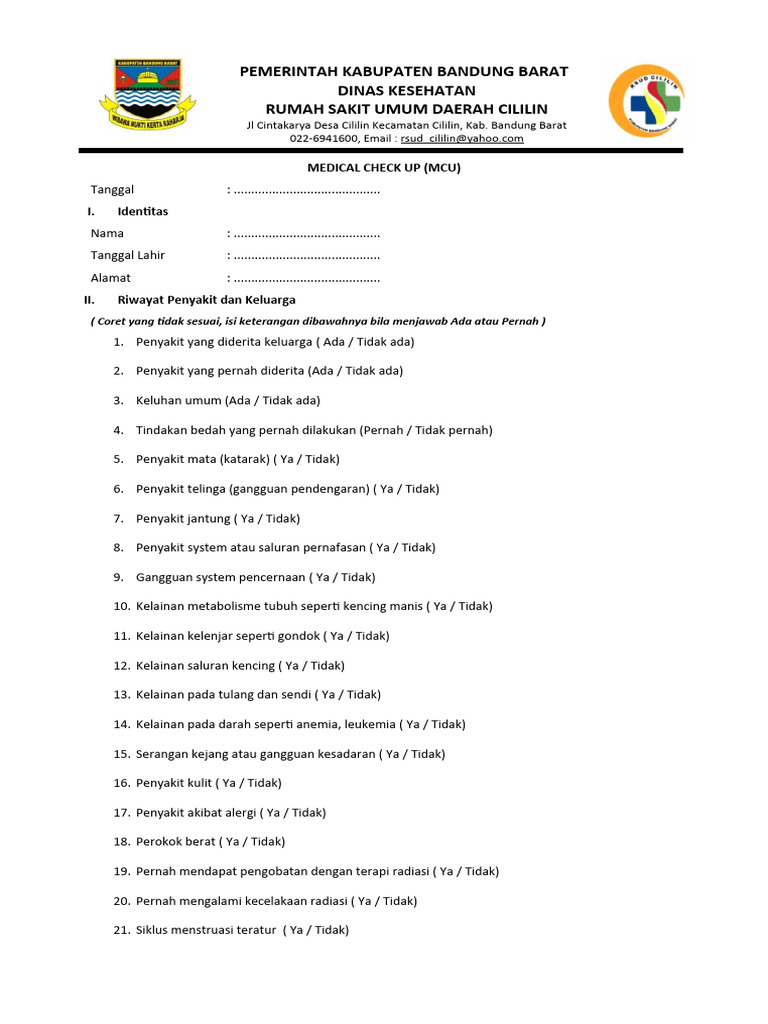 Format MCU Terbaru | PDF