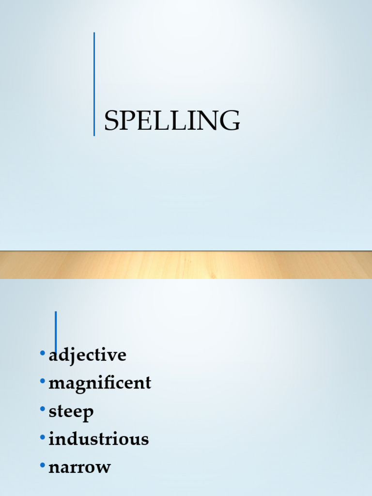 Adjectives Powerpoint 240211052908 c2c67dcc | PDF | Morphology ...