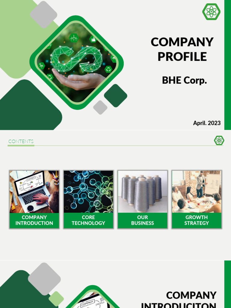COMPANY PROFILE - BHE Corporation-2 | PDF | Recycling | Paper