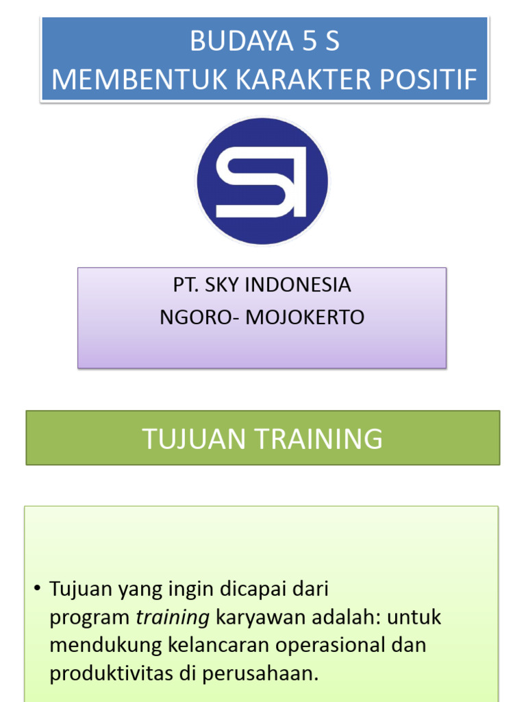 Budaya 5S Membentuk Karakter Positif | PDF