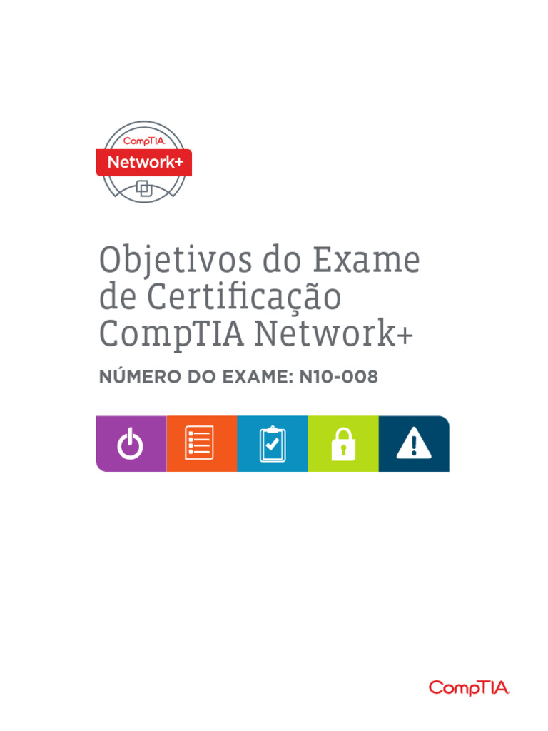Comptia Network n10 008 Exam Objectives PT BR | PDF | Rede de ...