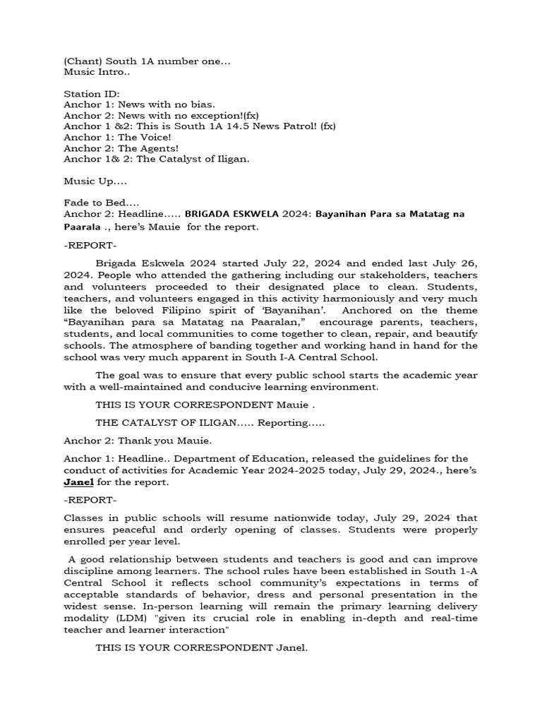 Final Script | PDF | Programme For International Student Assessment