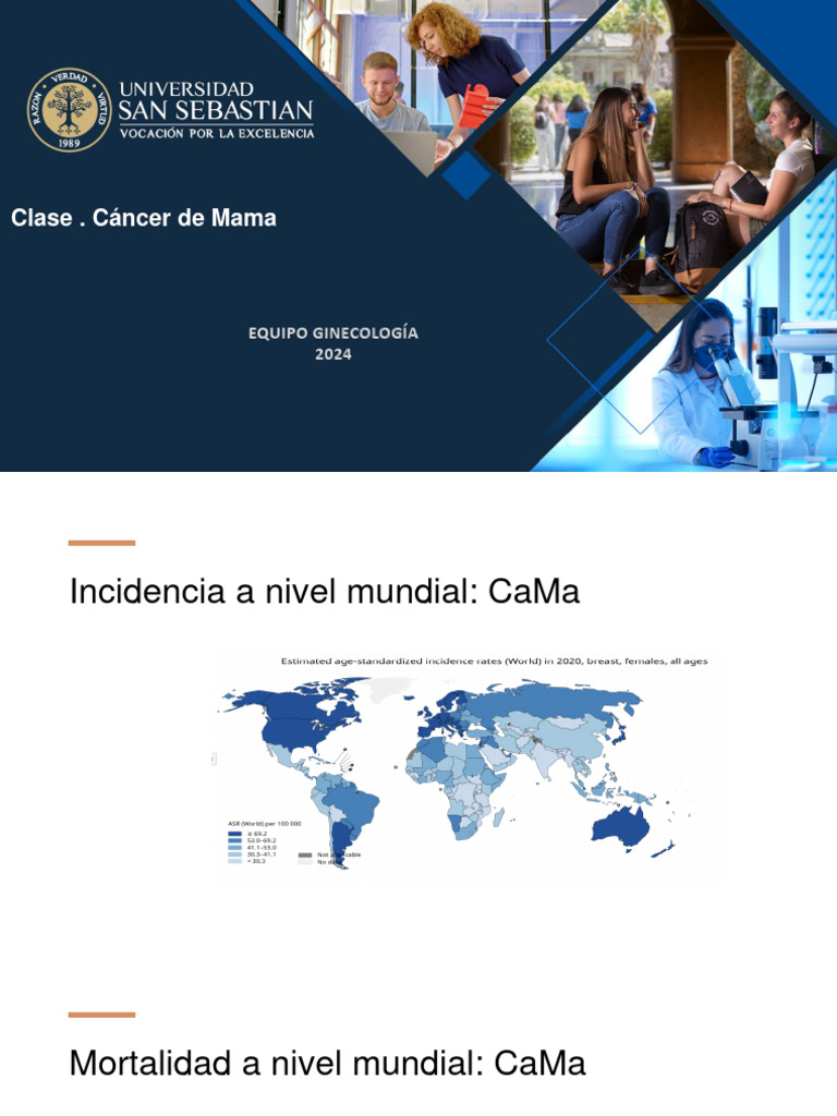 Cáncer de Mama: Epidemiología y Tratamiento | PDF | Cáncer | Cáncer de mama