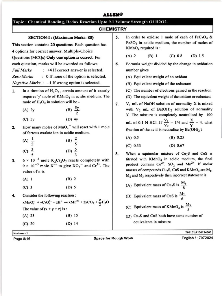 Adobe Scan 17 Jul 2024 | PDF | Chemical Bond | Acid