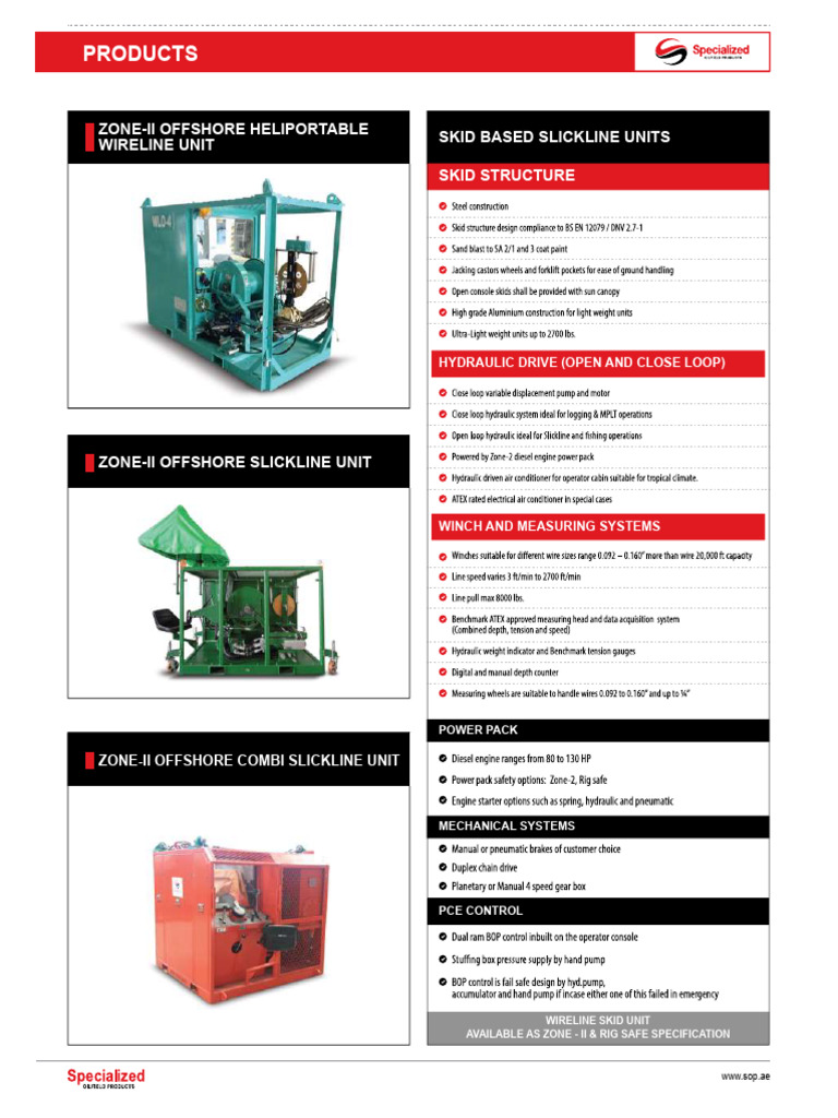 Slickline Unit | PDF