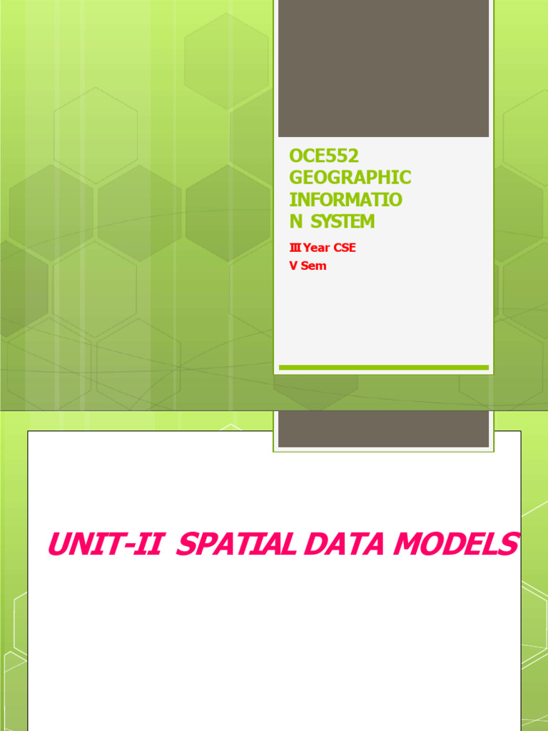 Unit-2 Gis | PDF | Relational Model | Databases