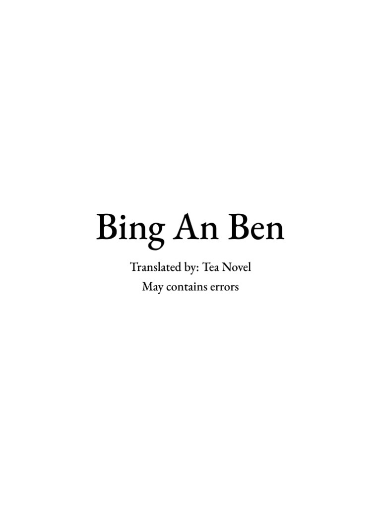 Bing An Ben - Volume 8 | PDF | Pupa
