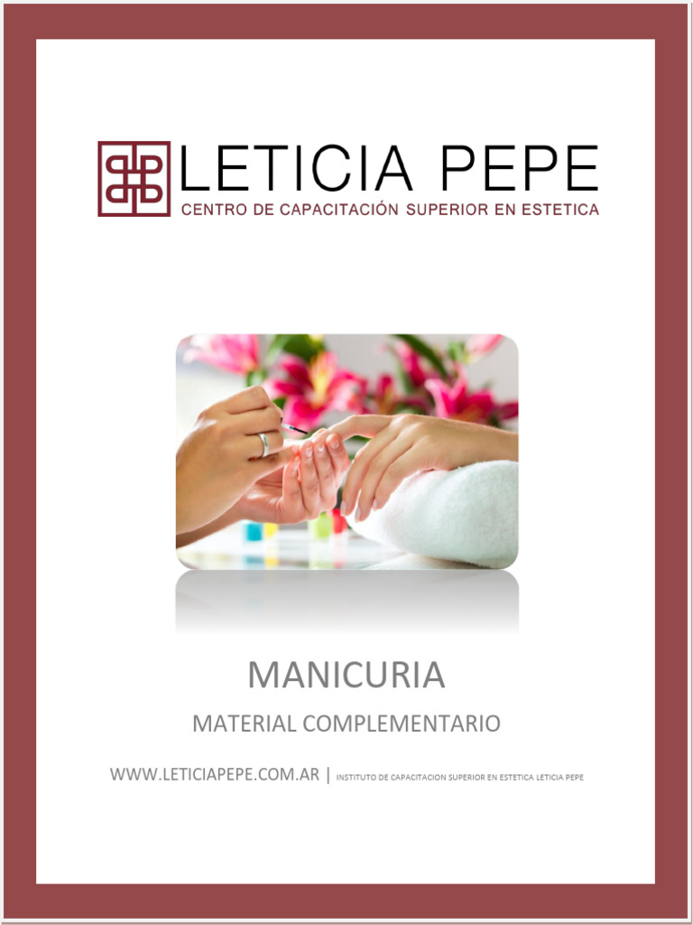 Manicuria Material Complementario 2019 1 | PDF | Clavo (anatomía) | Mano