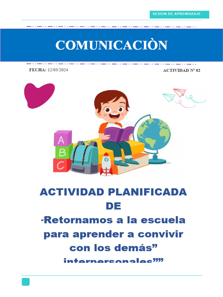 Aprendizaje sobre Lectura y Convivencia | PDF | Aprendizaje | Palabra