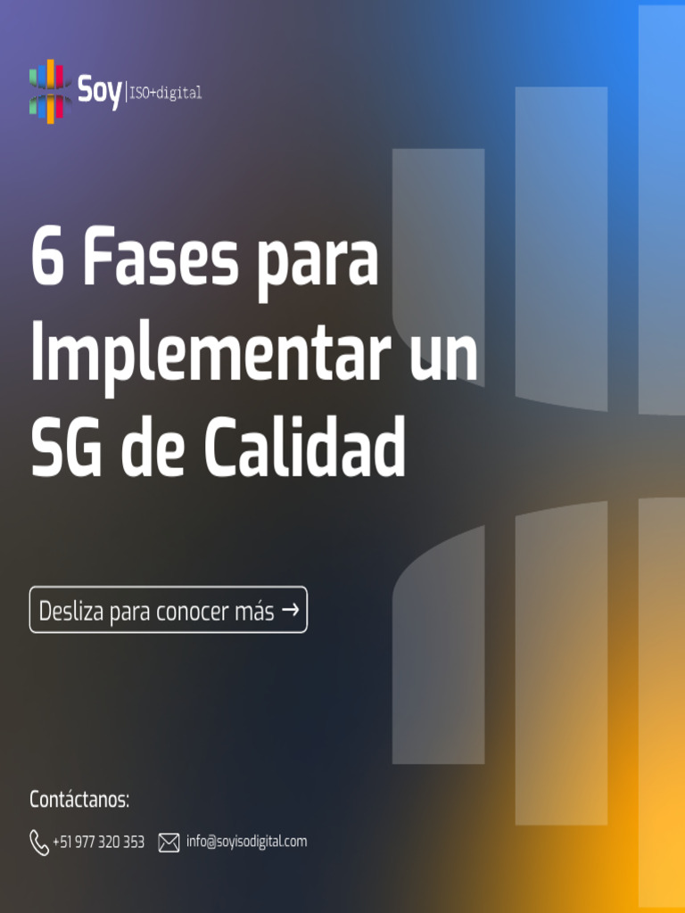 6 Fases para Una Exitosa Implementaci N de SGC 1686617178 | PDF | Negocios