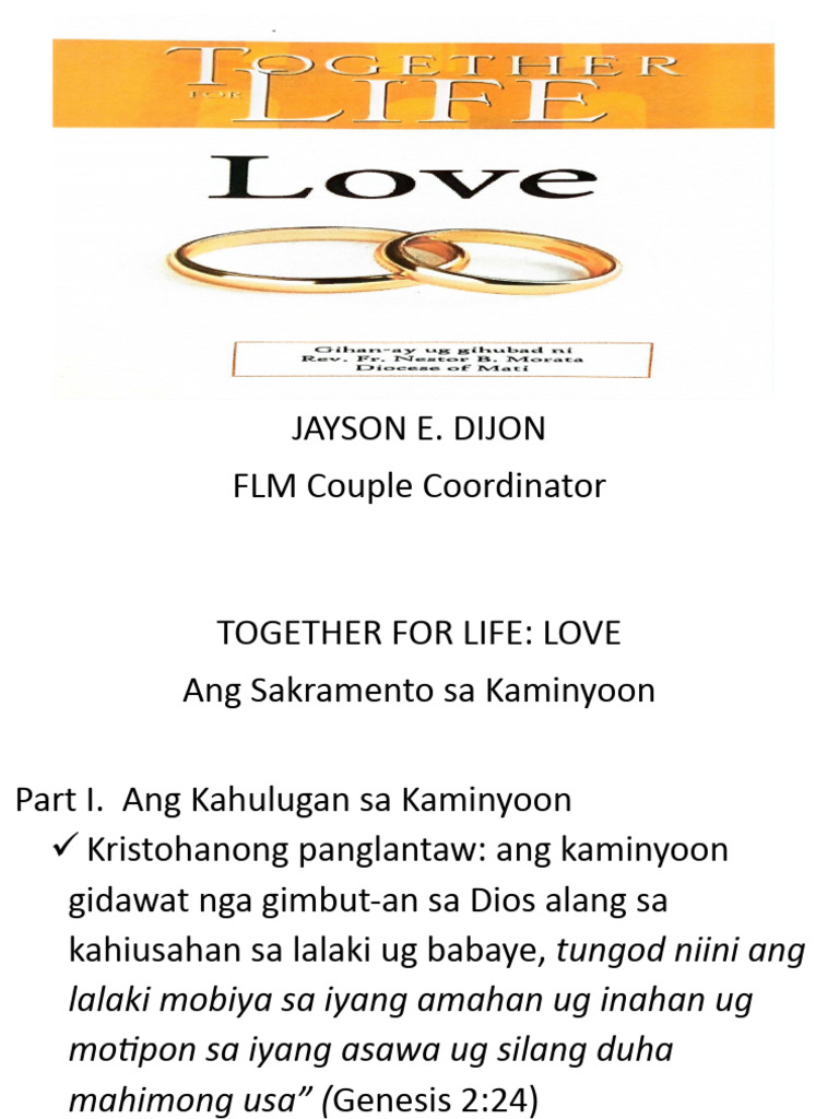 Together For Life - Love Summary | PDF