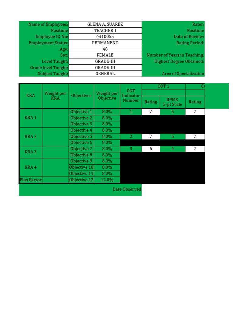 AUTOMATED-IPCRF-FOR-TEACHER-I-III-SY-2020-2021 | PDF | Learning | Educational Technology