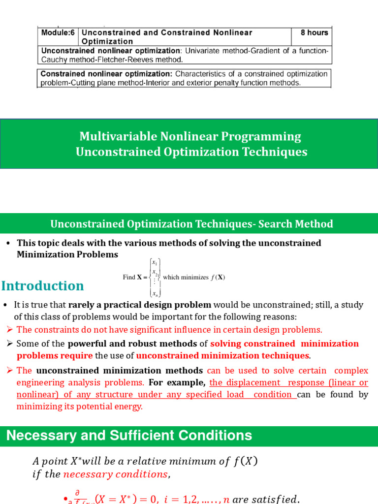 33-Cauchy method and Fletcher-Reeves method-13-04-2024 | PDF | Mathematical Optimization ...