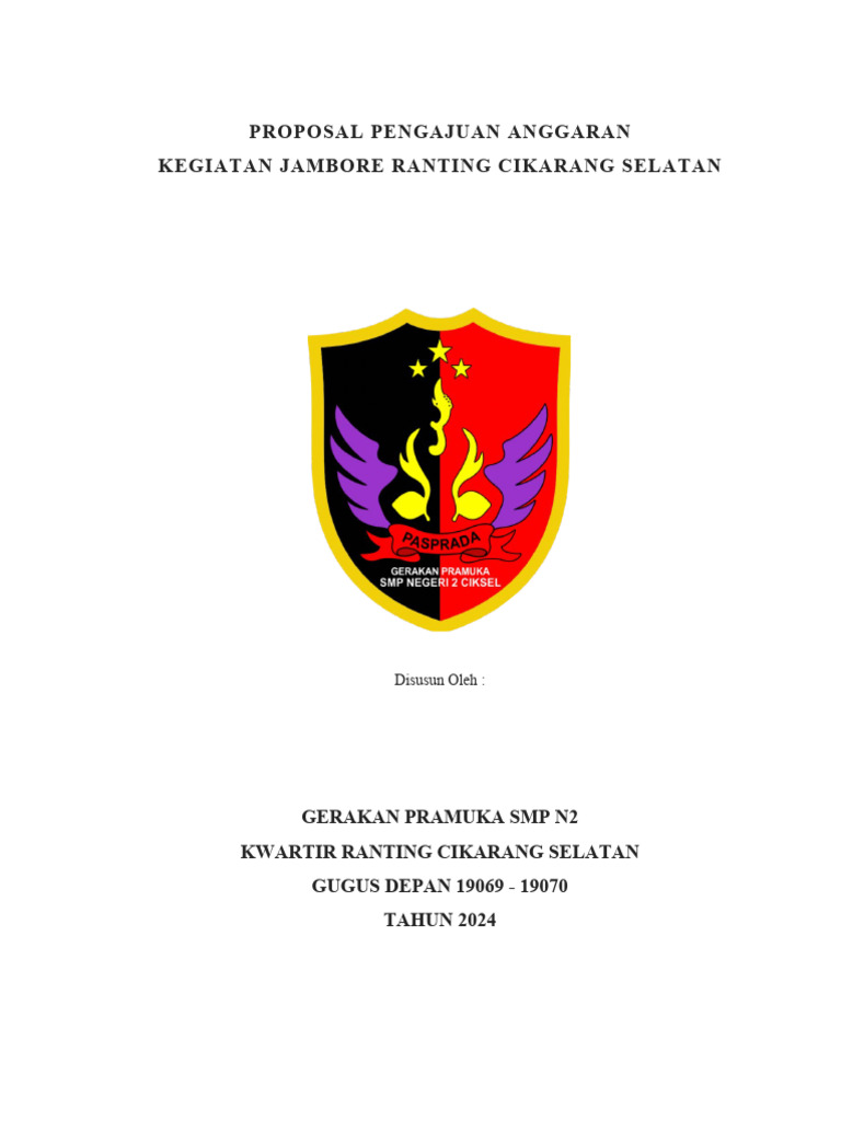 Proposal Jambore | PDF