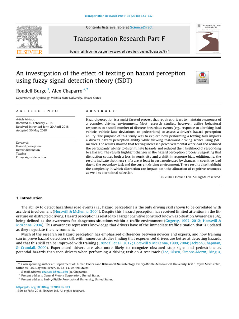 Research Paper 1 | PDF | Attention | Perception