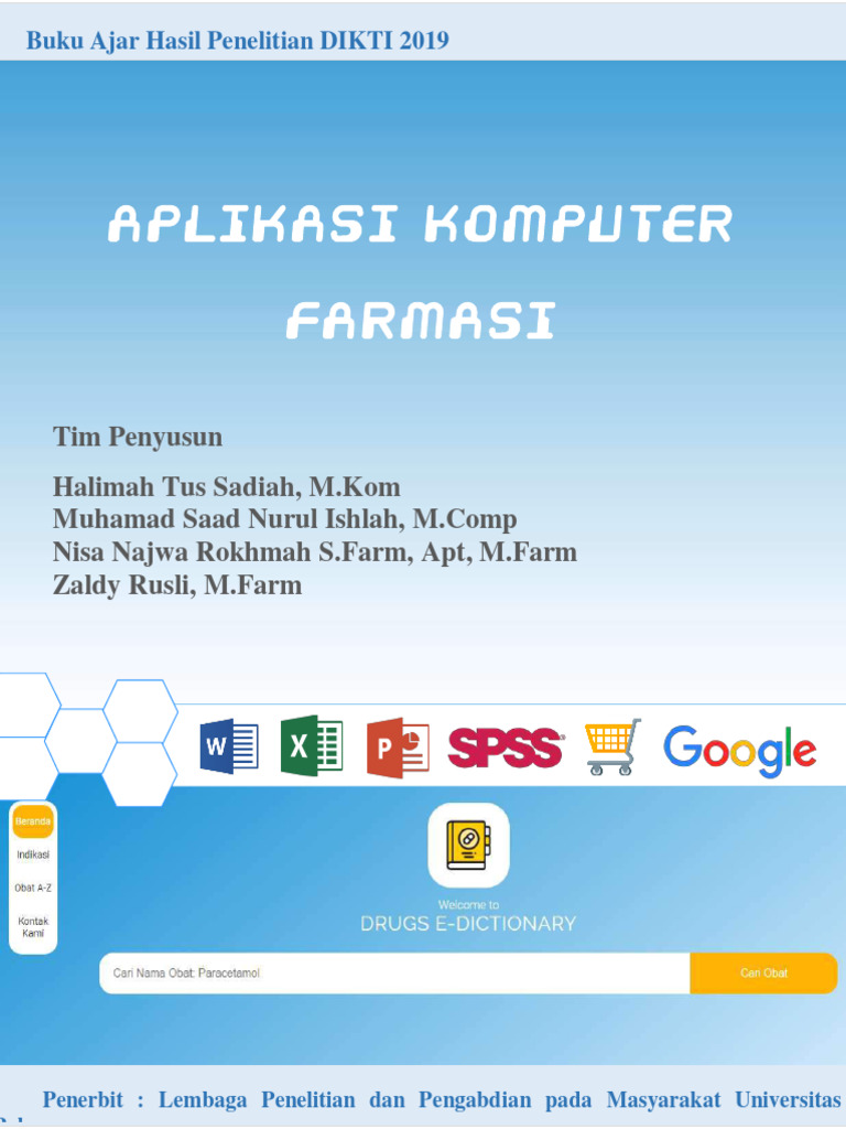Aplikasi Komputer Farmasi | PDF