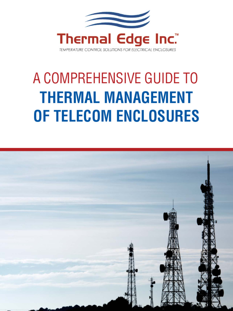 Thermal Management for Telecom Enclosures | PDF | Air Conditioning ...