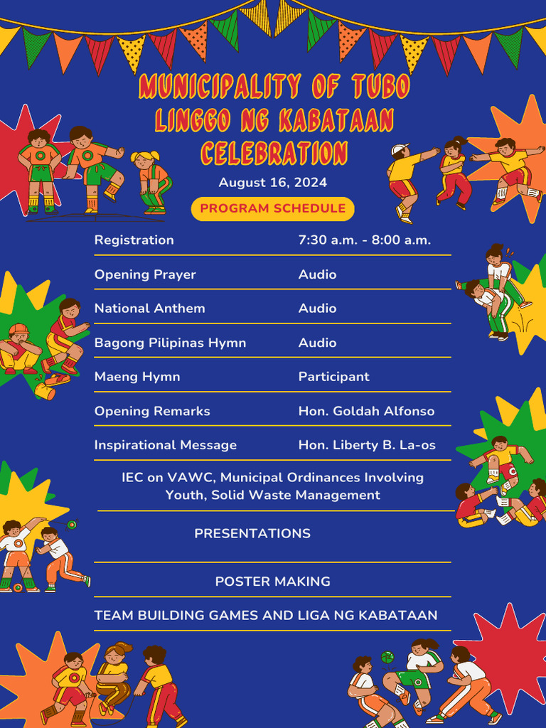 Linggo NG Kabataan Program | PDF | Art
