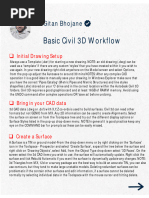 Step by Step Tutorial Civil 3D | PDF | Autodesk | Engineering