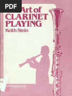 Daily Clarinet Practice Guide | PDF | Hand | Clarinet