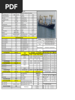 Ship Particulars | PDF | Ships | Tonnage