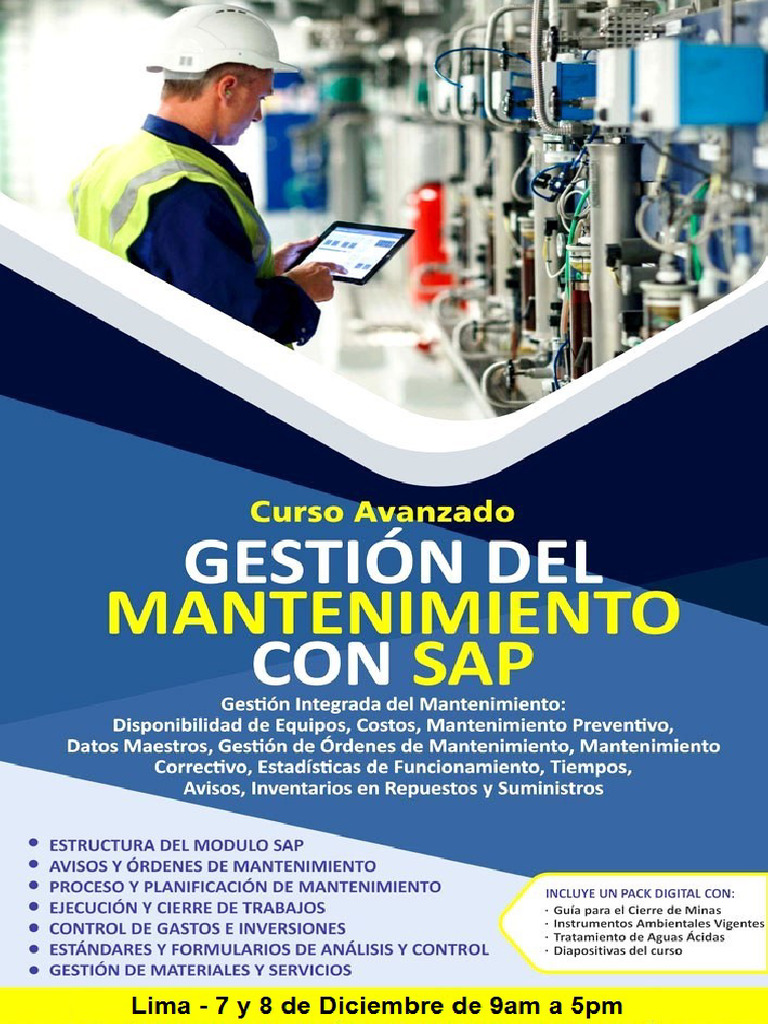 Mantenimiento SAP - NOV.19 | PDF