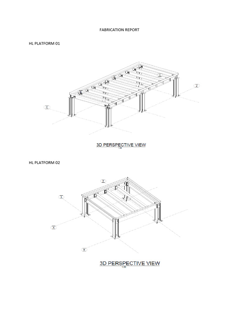 HL Platform Fabrication | PDF | Technology & Engineering