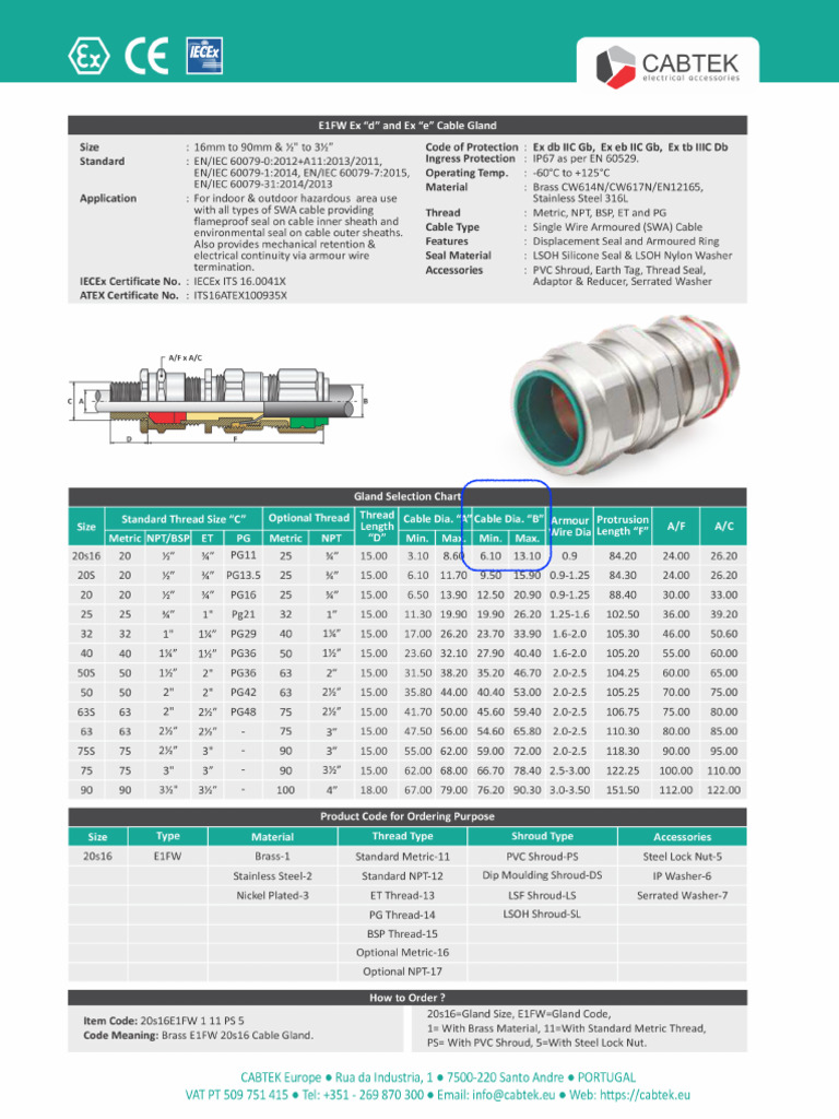 Cabtek E1fw | PDF