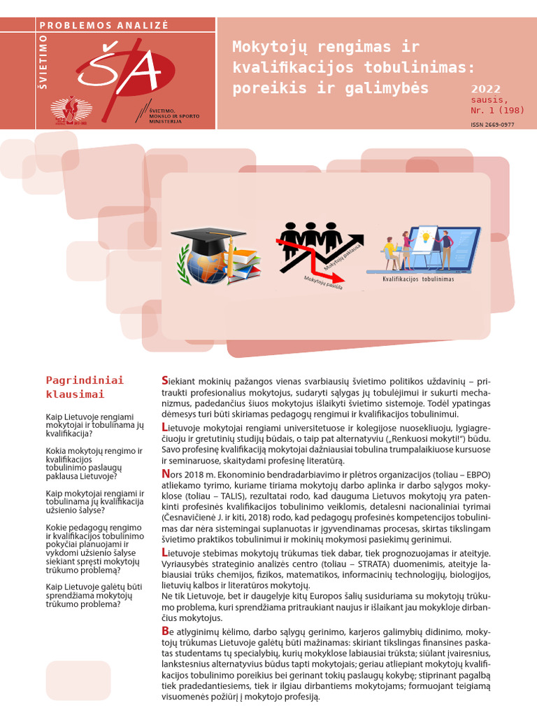 Mokytoju Rengimas | PDF