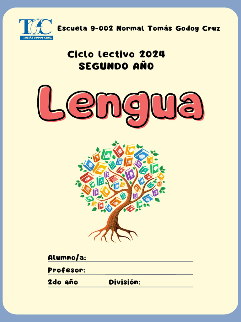 Programa de Lengua 2024 para 2do Año | PDF | Tipos de erupciones volcánicas