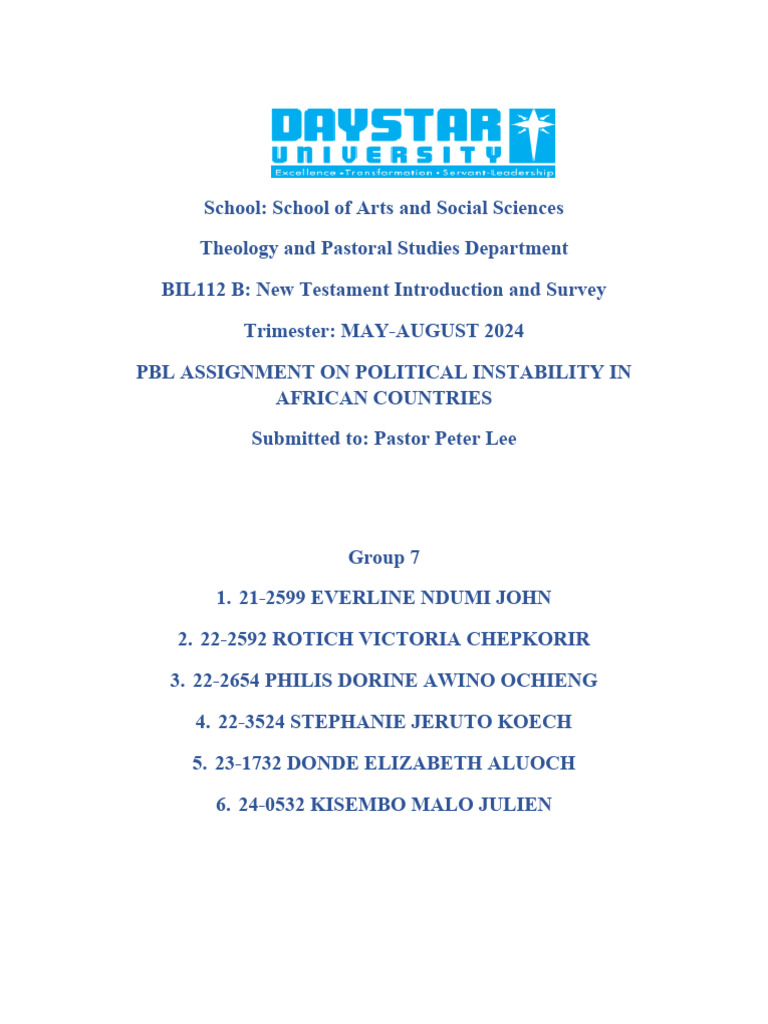 Pi in African Countries | PDF | Corruption | Governance