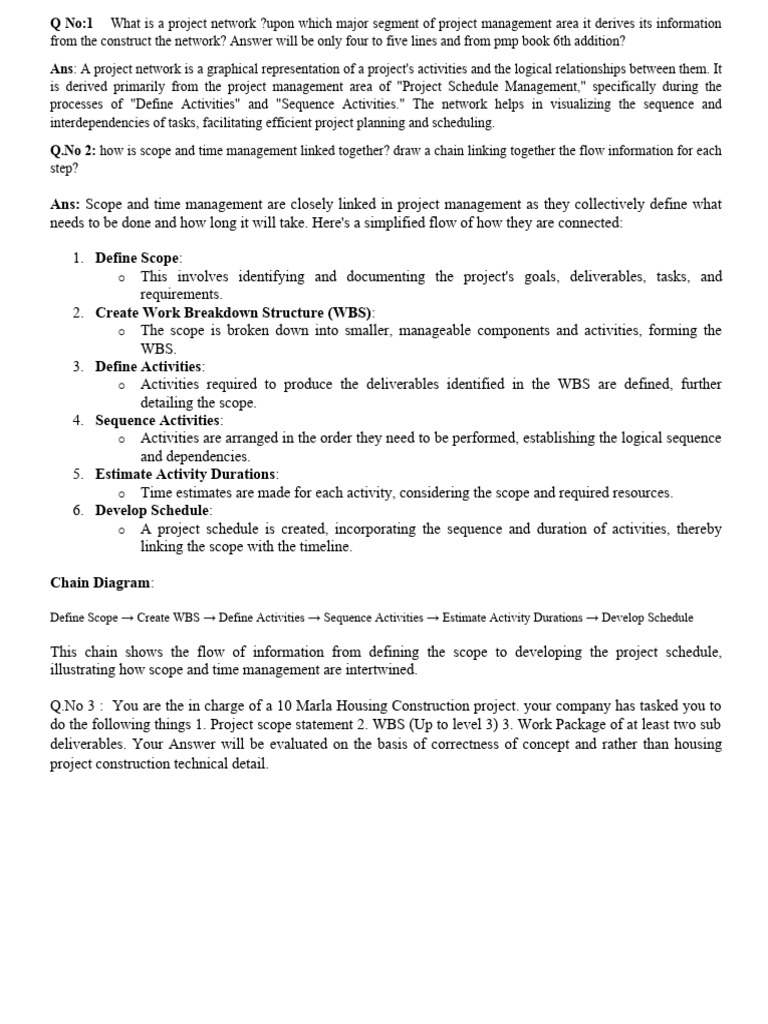 Solved Question PM Book | PDF | Project Management | Computing