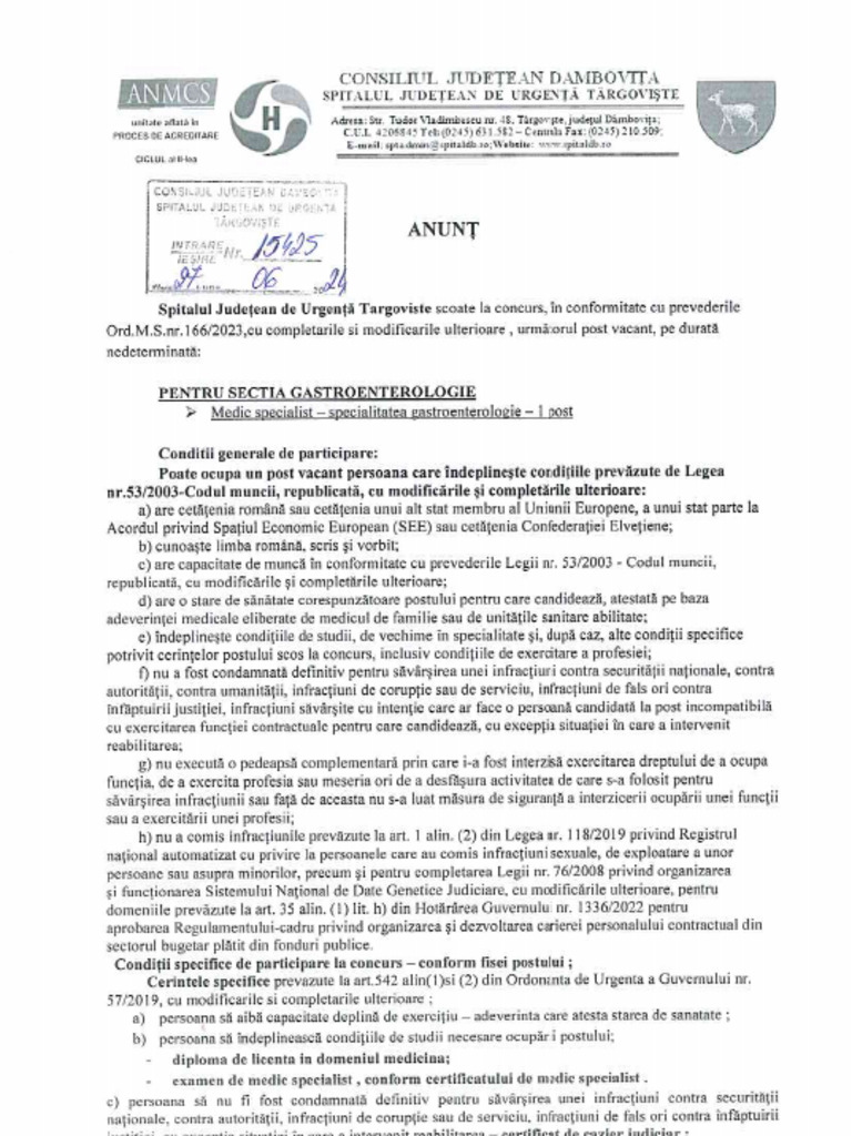 Anunt | PDF