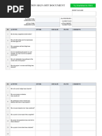 Client Acceptance and Sign-Off Form | PDF