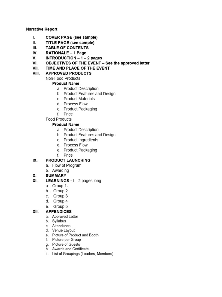 Final Narrative Report | PDF | Art