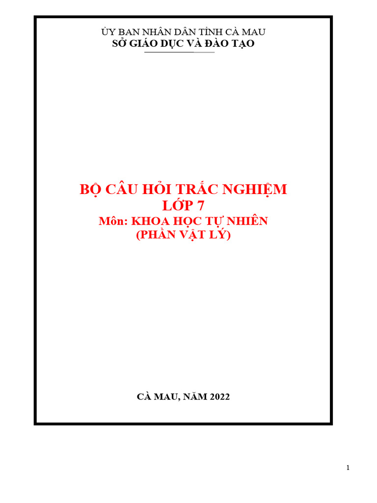 Bộ đề VL7 | PDF