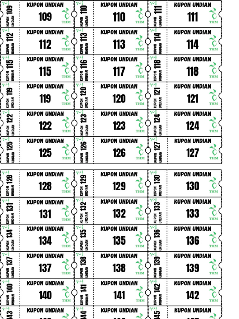 Kupon Undian | PDF