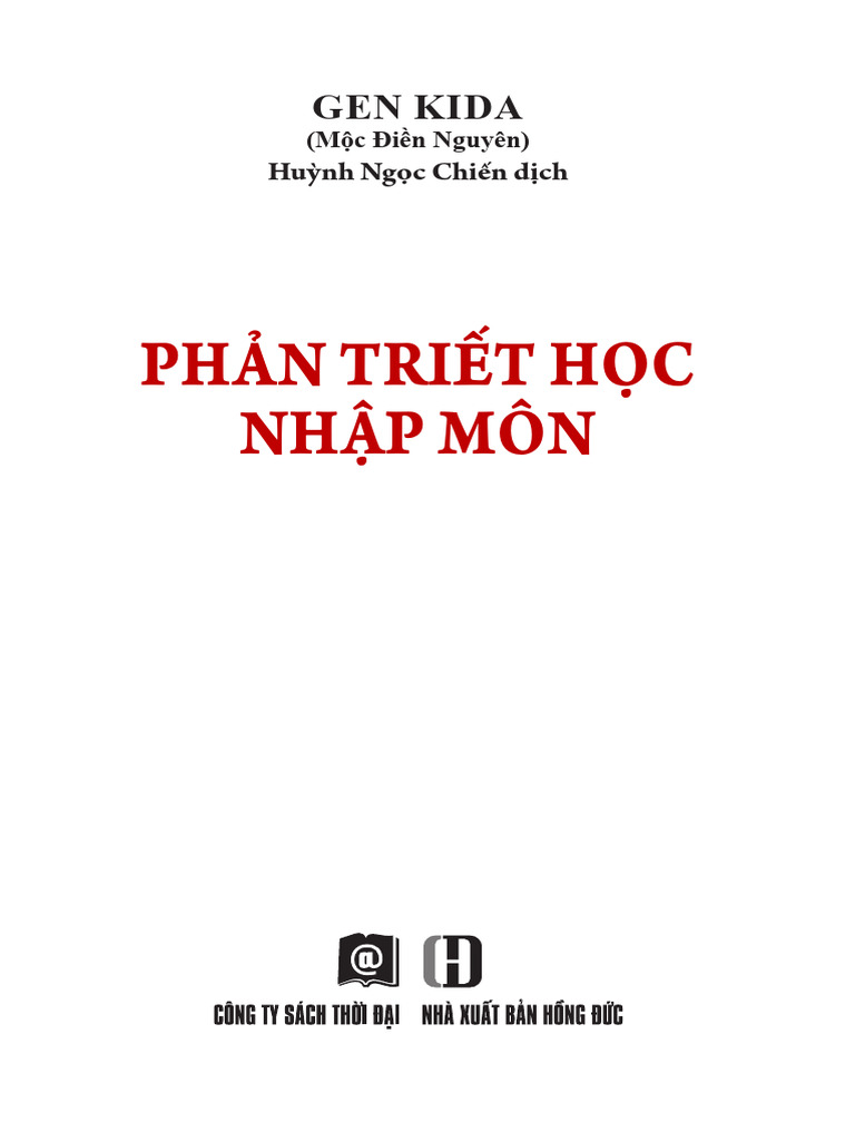 Phan-Triet-Hoc-Nhap-Mon | PDF
