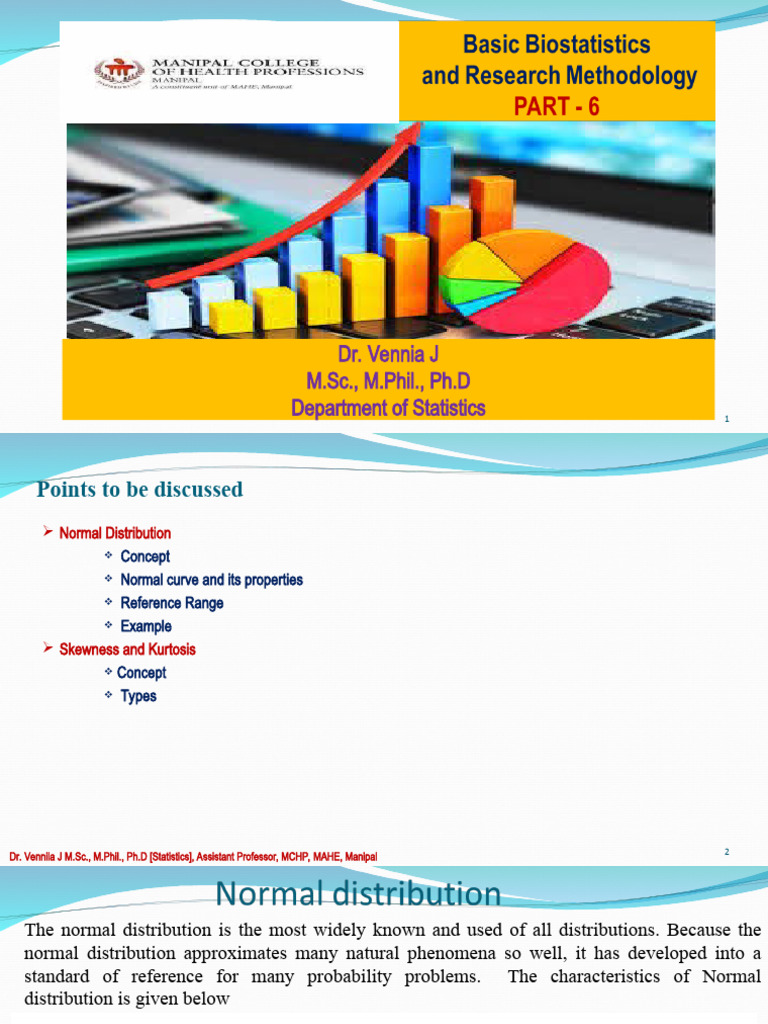 Biostatistics - Part 6 - DR - Vennila J | PDF | Applied Mathematics ...